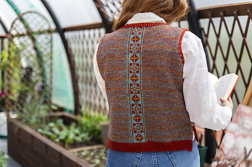 Ravelry: Vegr Vest pattern by Ella Gordon