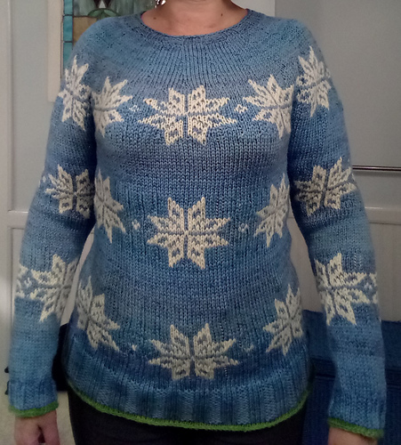 Ravelry: #05 Selburose Pullover pattern by Lena Skvagerson