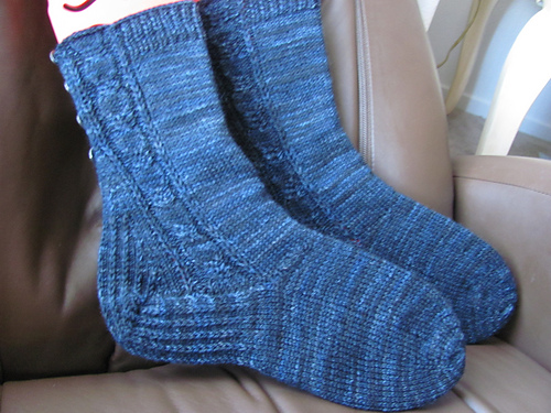 Ravelry: All of 'er Buttons Socks pattern by Lorilee Beltman