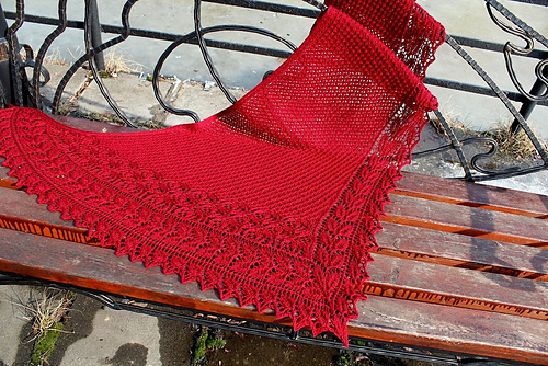 Ravelry: Awakening Shawl pattern by Anne-Lise Maigaard