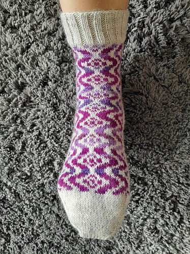 Ravelry: Sockwave pattern by Jennifer Beaulieu