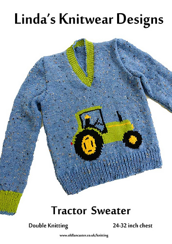 Ravelry: Tractor sweater pattern by Linda Moorhouse