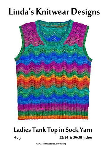 Ravelry: Sock yarn tanktop pattern by Linda Moorhouse