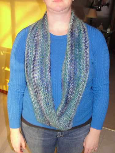 Ravelry: Gentle Hug Crocheted Moebius Cowl pattern by Diane L. Augustin