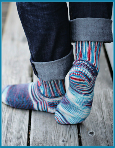 Ravelry: Rocket Pop Socks pattern by Sara Morris