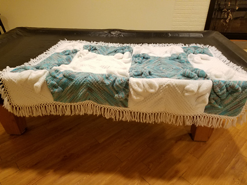 Ravelry: Petal Drops Afghan #6141 pattern by The Spool Cotton Company