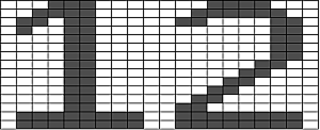 Ravelry: Number Charts pattern by Emily Matisz