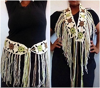 Ravelry: Romani Belt and Scarf pattern by eMLee Crochet