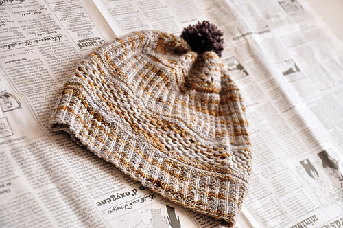 Ravelry: soft texture hat pattern by Marion Crivelli