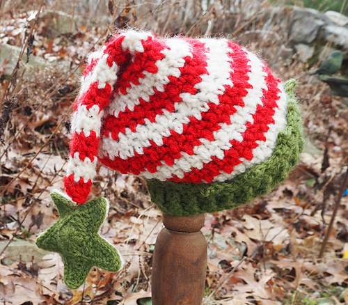 Ravelry: Holiday Elf Stocking Cap! pattern by Emmy Faranda