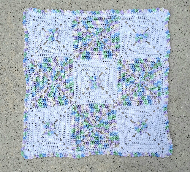 Ravelry: Rose Trellis Afghan #B-252 pattern by Coats & Clark