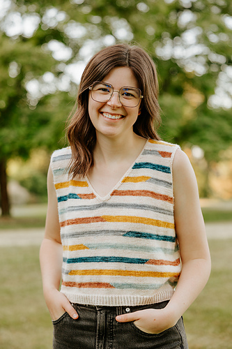 Ravelry: Slanty Stripes pattern by Emily Curtis