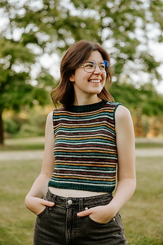 Ravelry: Stripey Turtle Tank pattern by Emily Curtis