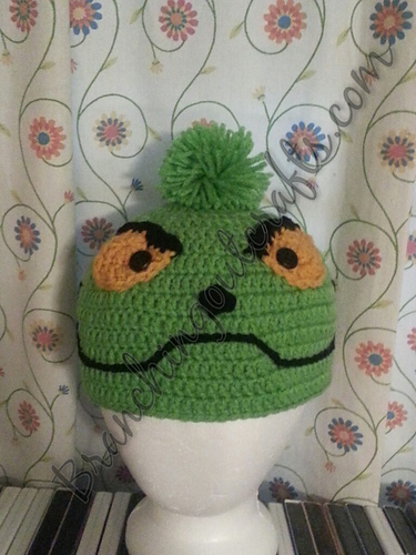 Ravelry: Grumpy Green Christmas Hat pattern by Erin Wood Jannello