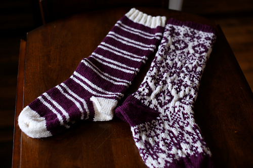 Ravelry: Nomad Christmas Stockings pattern by Erica Kempf Broughton