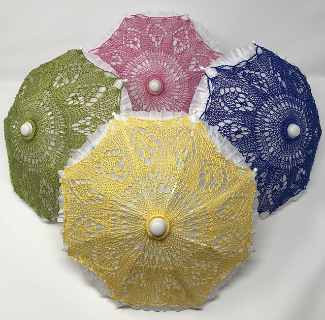 Ravelry: Lace Doll Parasol pattern by Patricia Rocha