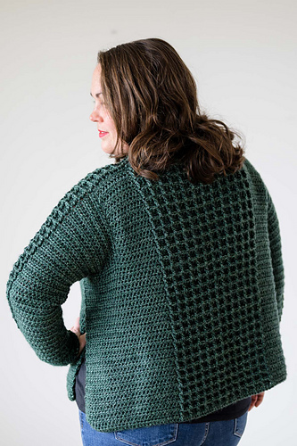 Ravelry: Waffle Side Split Sweater pattern by Joy of Motion Crochet ...
