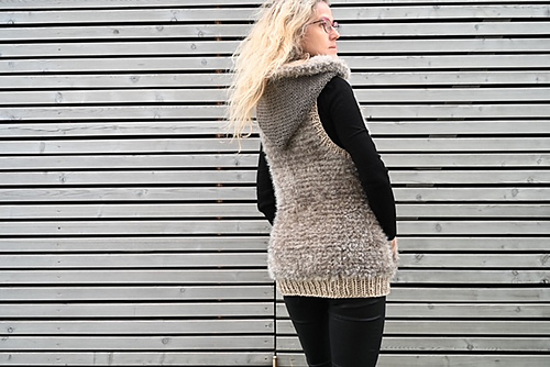 Ravelry: Ellis Faux Fur Vest pattern by CraftsEverywhere