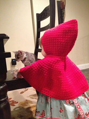 Ravelry: Red Riding Hood Cape pattern by Sharon Mann