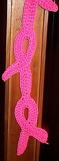 Ravelry: Breast Cancer Awareness/Survivor Ribbon Scarf pattern by ...