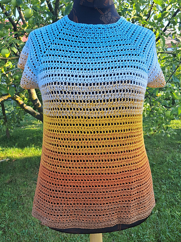 Ravelry: Tina Summer Top pattern by Martina Supova