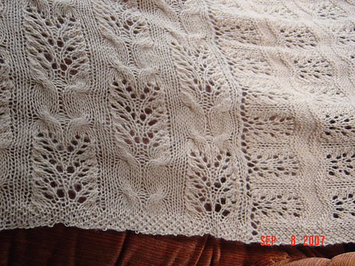 Ravelry: Driftwood Stole pattern by Jaya Srikrishnan