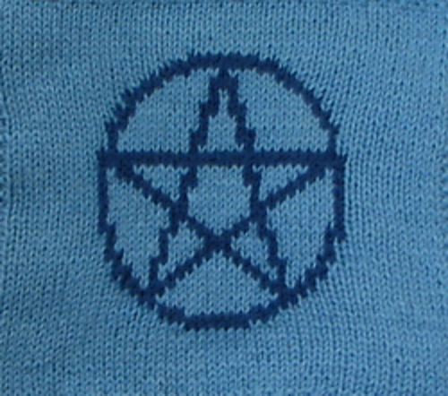 Ravelry: Small Solid Pentagram Chart or Blanket Square pattern by Erssie