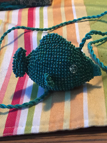 Ravelry: Small Fish (Beaded Aquarium Series) pattern by Linda Taylor