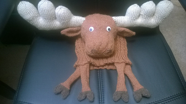 Ravelry: Moose Hat pattern by Emily R. Snyder