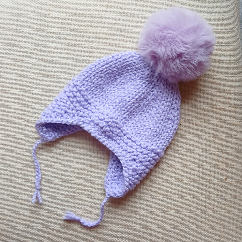 Ravelry: Lilac Blossom Helmet pattern by Esther Kate