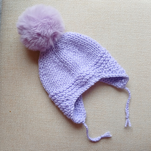 Ravelry: Lilac Blossom Helmet pattern by Esther Kate