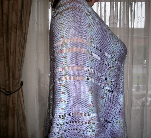 Ravelry: Drop Stitch Poncho pattern by Esther Kate