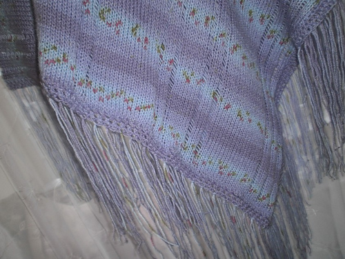 Ravelry: Drop Stitch Poncho pattern by Esther Kate