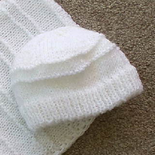 Ravelry: Garter Ridge Baby Beanie pattern by Esther Kate