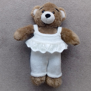 Ravelry: Cream Camisole for Teddy pattern by Esther Kate