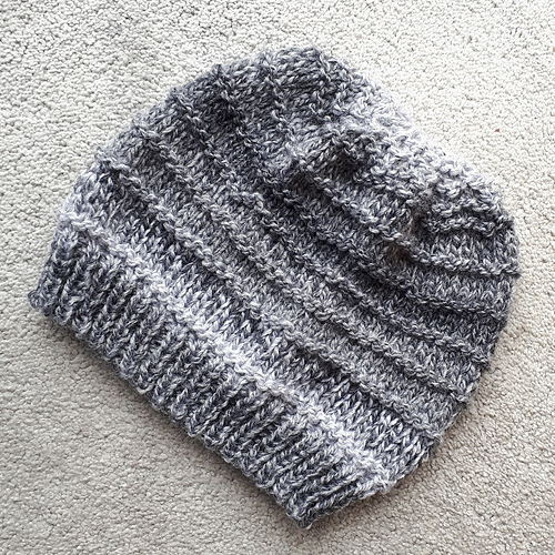 Ravelry: Charcoal Marble Hat pattern by Esther Kate