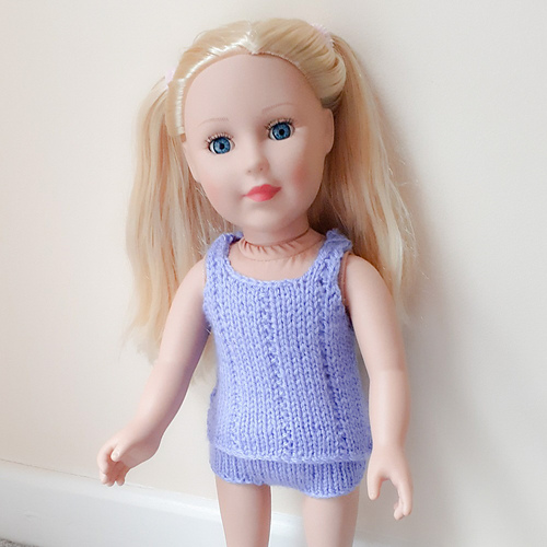 Ravelry: Pretty Vests for Doll pattern by Esther Kate