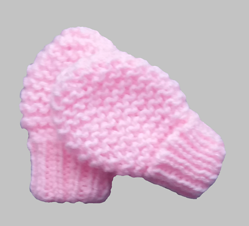Ravelry: Preemie Pink Mittens pattern by Esther Kate