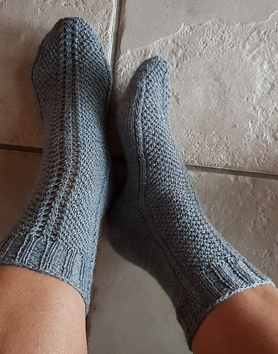 Ravelry: Caramel Fox socks pattern by Anniina Juuti