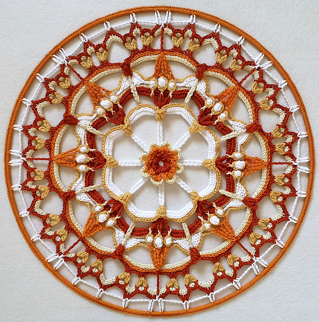 Ravelry: Chase the Sun Mandala pattern by Evelin Karu