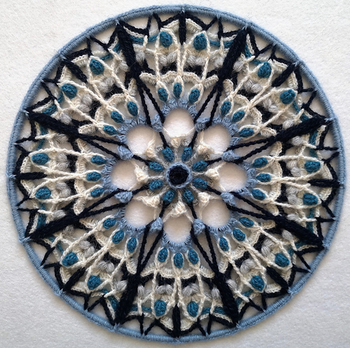 Ravelry: The Keeper of Wisdom Mandala pattern by Evelin Karu