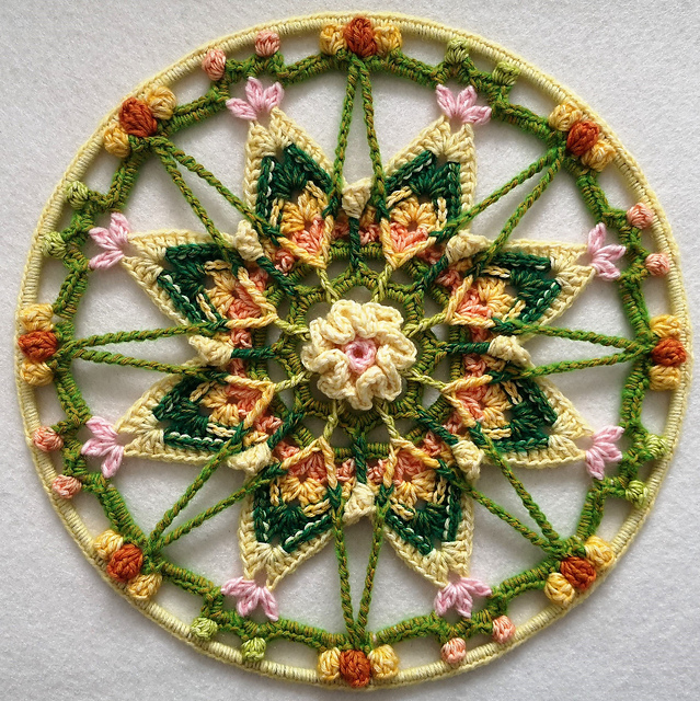 Ravelry: Shattered Dreamscape Mandala pattern by Evelin Karu