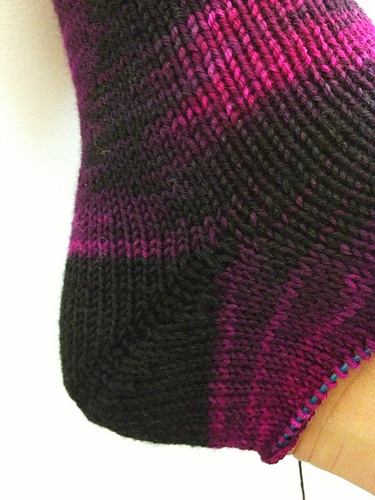 Ravelry: Fish Lips Kiss Heel pattern by Sox Therapist