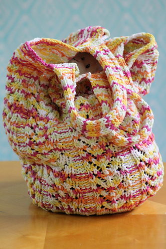 Ravelry: Chevron Market Bag pattern by Gretchen Tracy