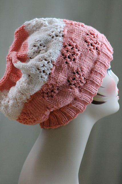 Ravelry: Butterfly Eyelet Hat pattern by Gretchen Tracy