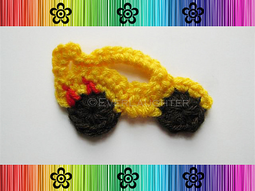 Ravelry: Race Car Applique pattern by Patricia Eggen