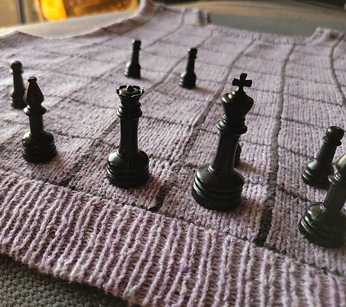 Ravelry: Queen's Gambit pattern by Cissy Yao