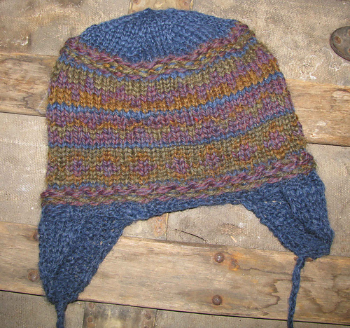 Ravelry: Very Basic Bulky Ear-flap Hat pattern by Anne Carroll Gilmour