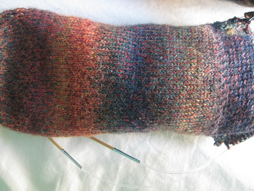 Ravelry: Easy Magic Loop Sock pattern by Courtney Aten