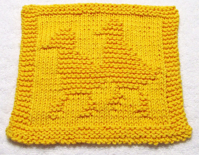 Ravelry: BABY DUCKS Cloth pattern by Ezcareknits